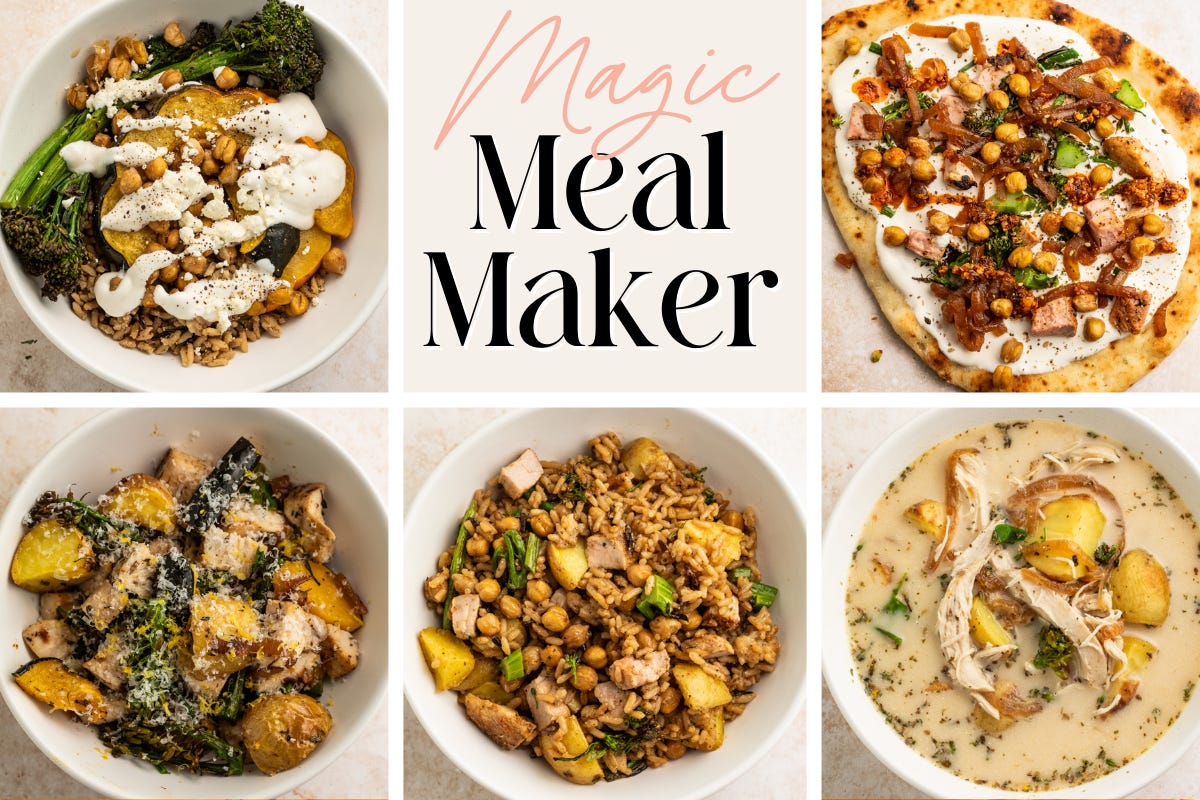 Magic Meal Maker: Cook Once, Eat All Week [Early Fall Edition]