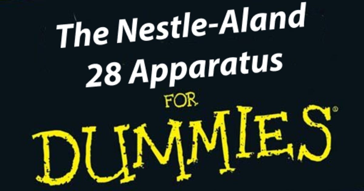 How to Read the Nestle-Aland 28 (NA28) apparatus