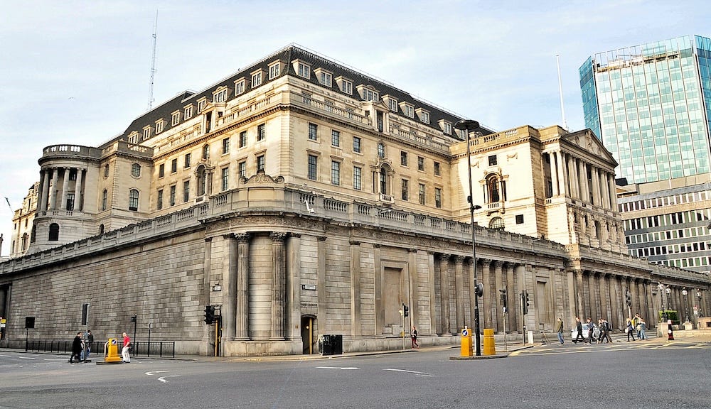 Inside the Bank of England - by Matt Brown