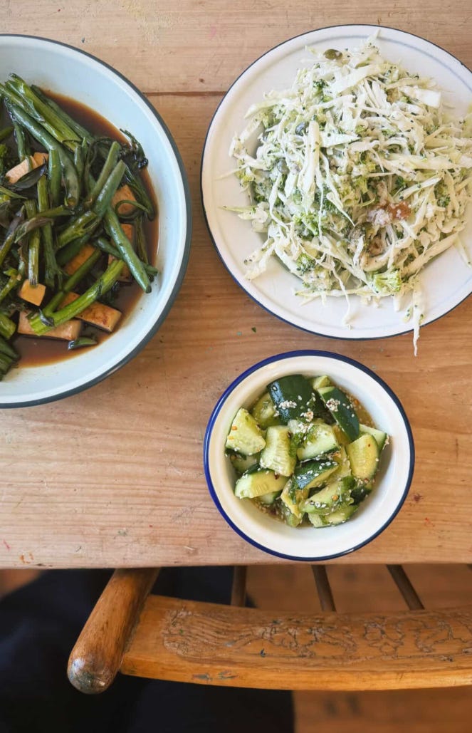 Three punchy little Asian salads - by Lo’s Kitchen