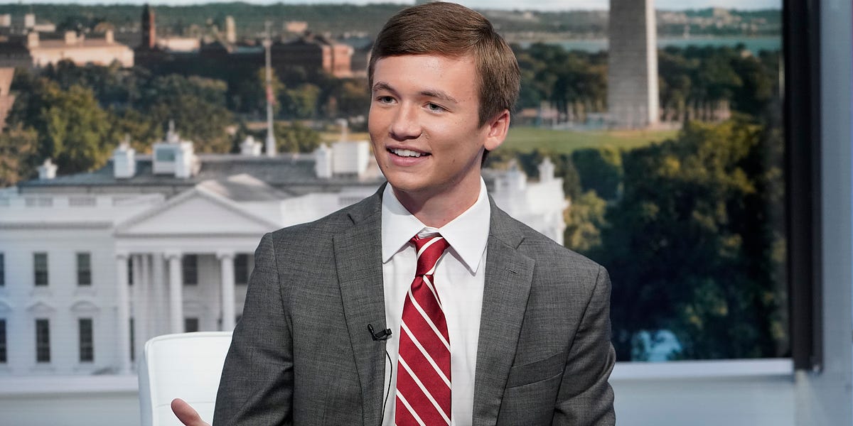 Private Jet-Flying, Charlie Kirk-Wannabe Teen Sets Off MAGA Firestorm