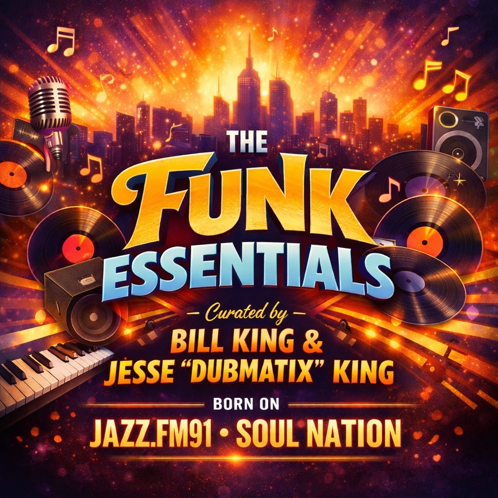 The Funk Essentials — Curated by Bill King & Jesse “Dubmatix” King