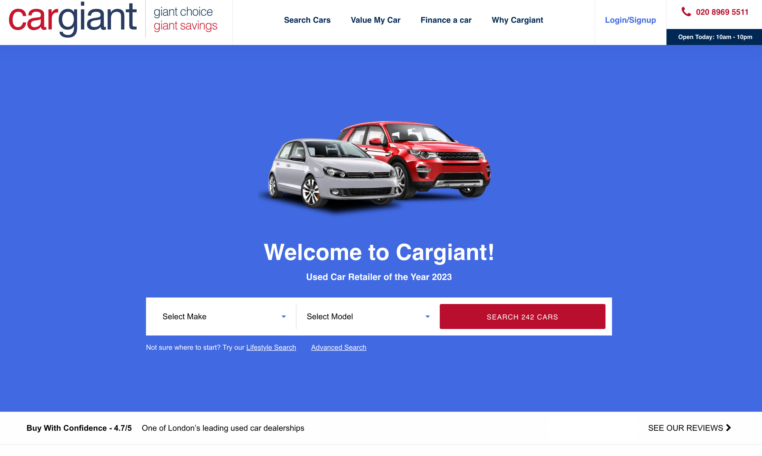 Cargiant staff told date used car supermarket may close