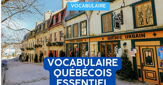 Learn Quebec French | Frederic | Substack
