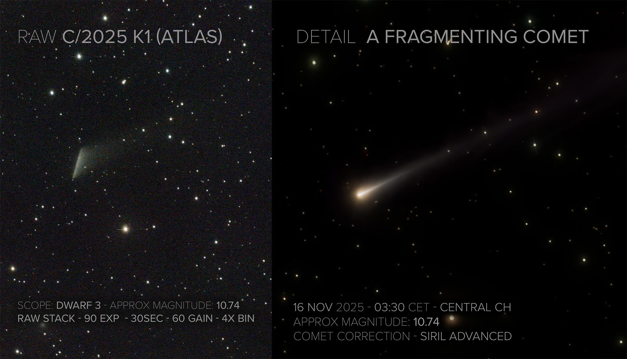 DWARF 3 CAPTURE: The "Golden Comet" Shatters!