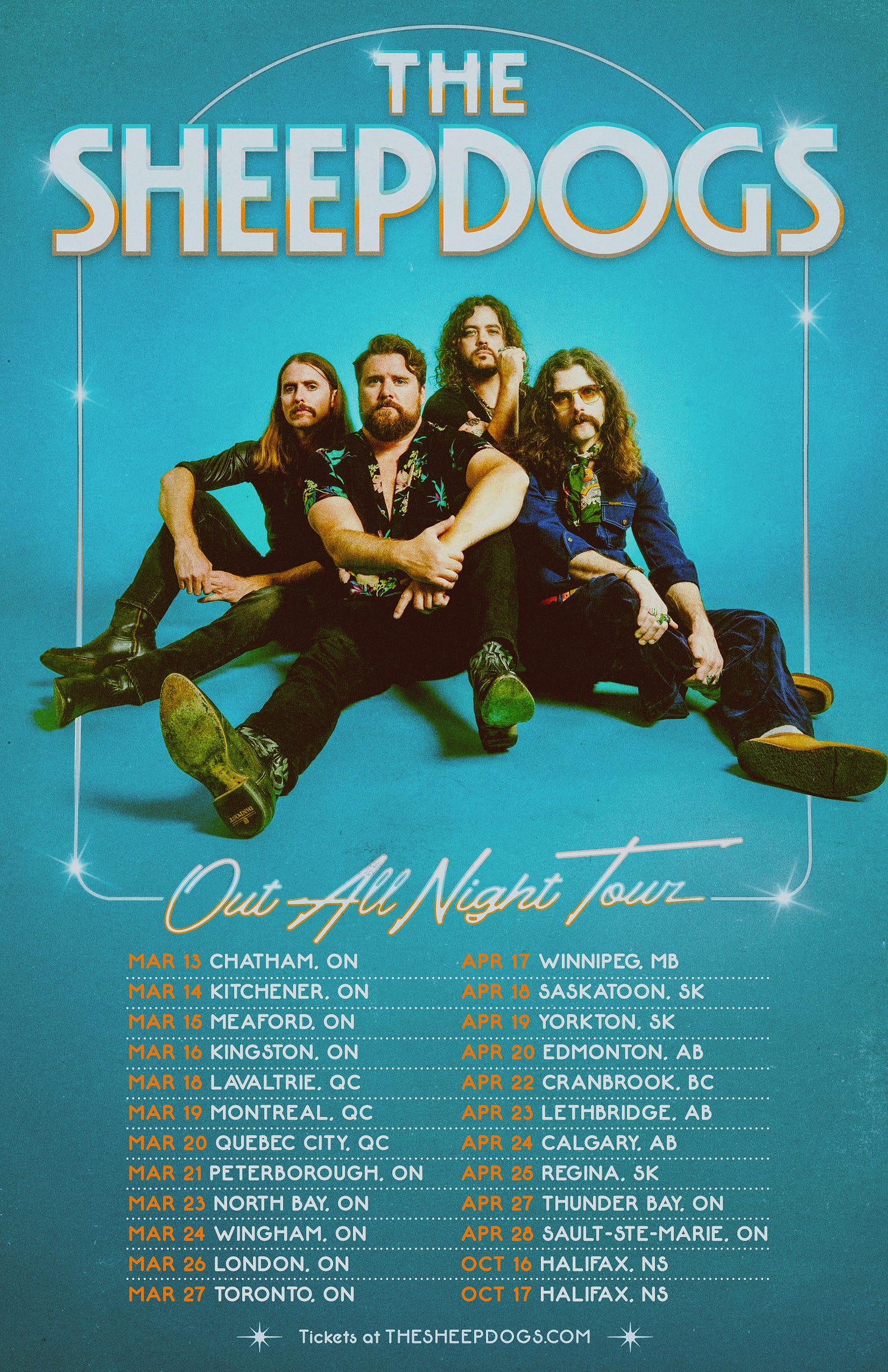Hot New Tour Announcement! - The Sheepdogs