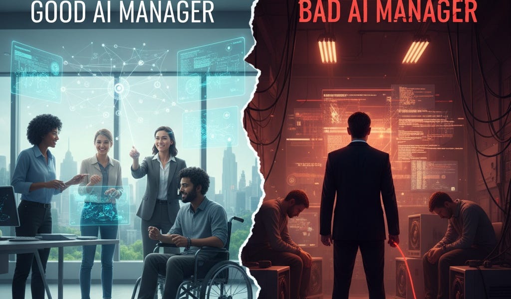 Good AI Leader / Bad AI Leader - by Shashank