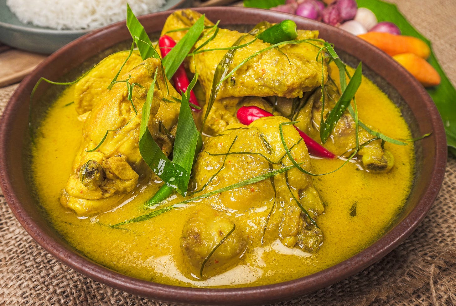 Ayam Lemak Chilli Padi Recipe - by Azfar Maswan - nOm