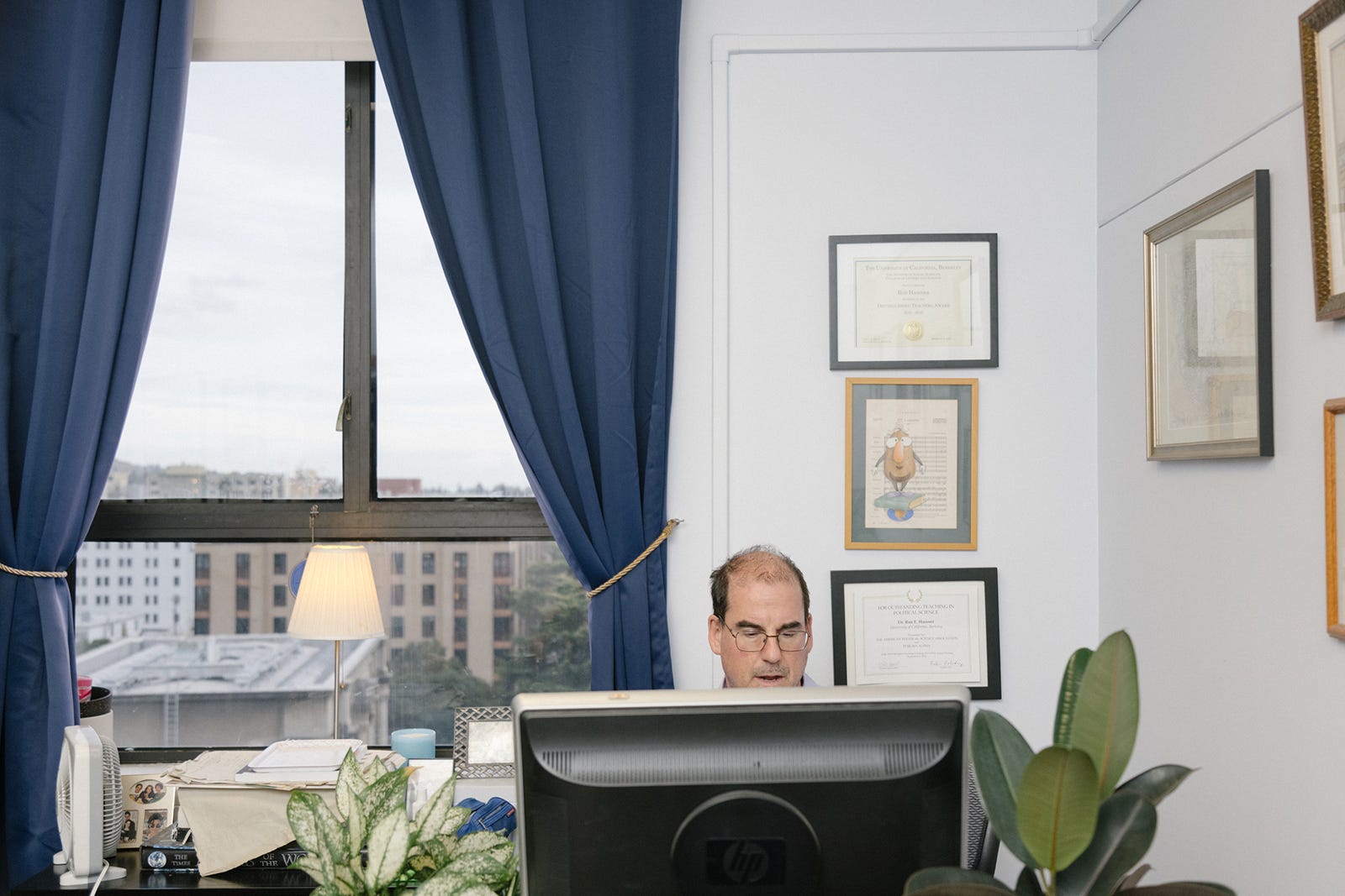 Why This Berkeley Professor Is Sleeping in His Office