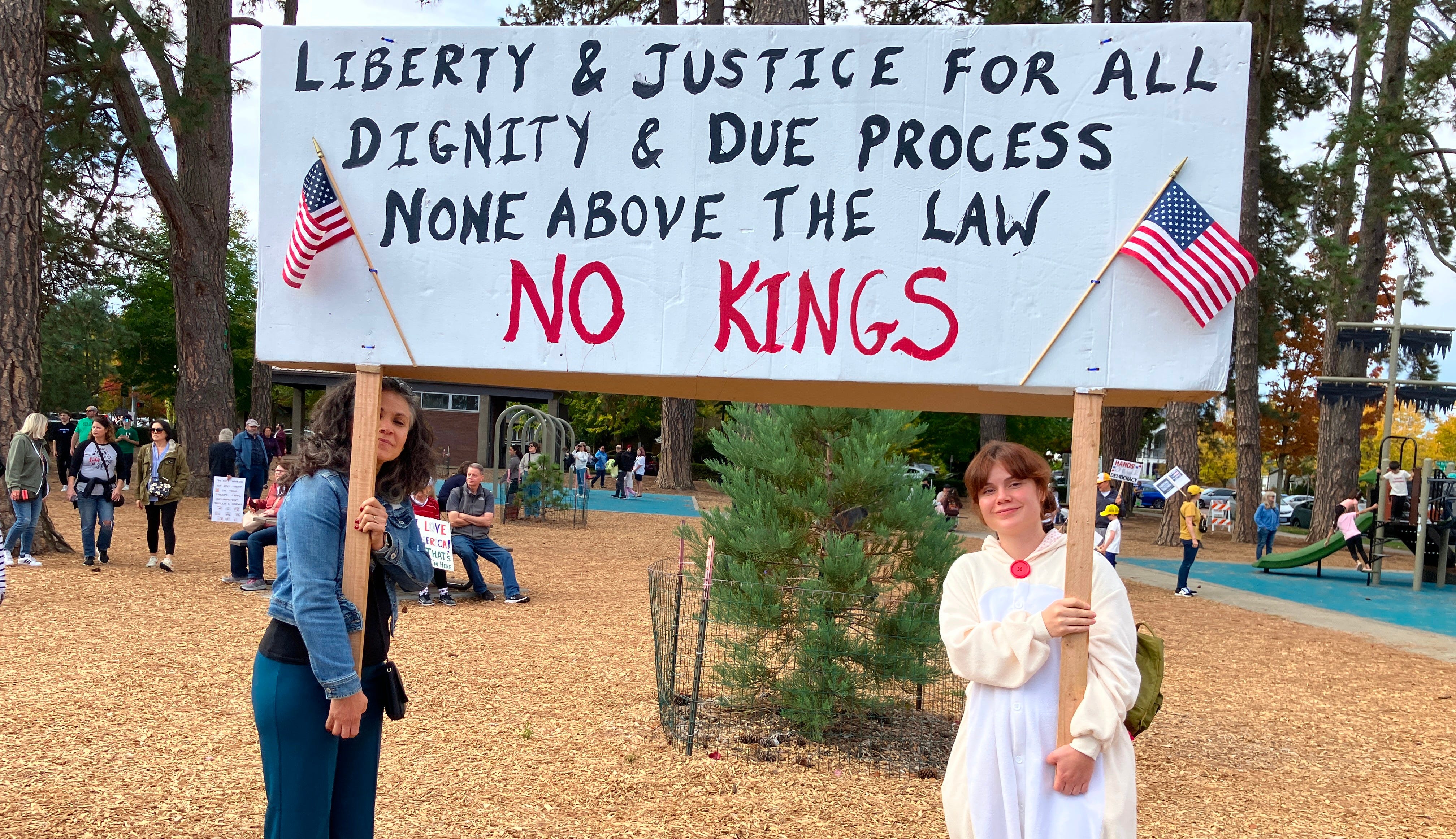 Washington County Turns Out in the Thousands for "No Kings" Rallies