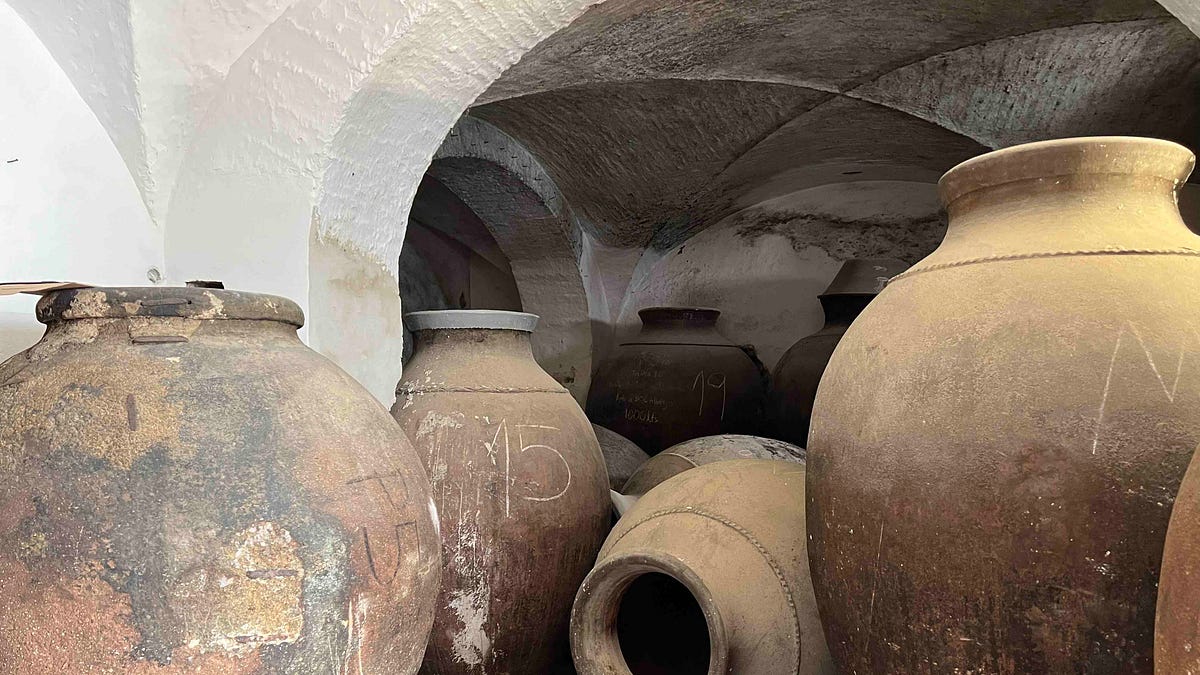 ancient wine fermentation