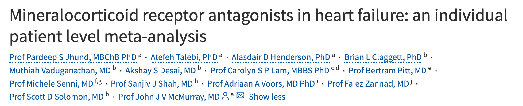 Do We Have a Breakthrough Drug for Patients with Heart Failure?
