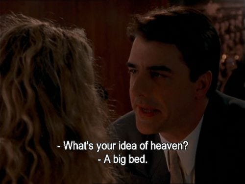 The Carrie-Big Conundrum: Love or Lessons?