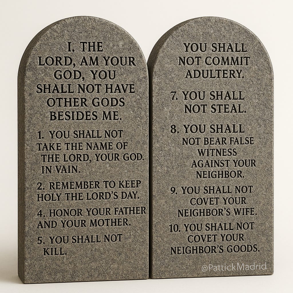 The Catholic Ten Commandments Explained - Patrick Madrid