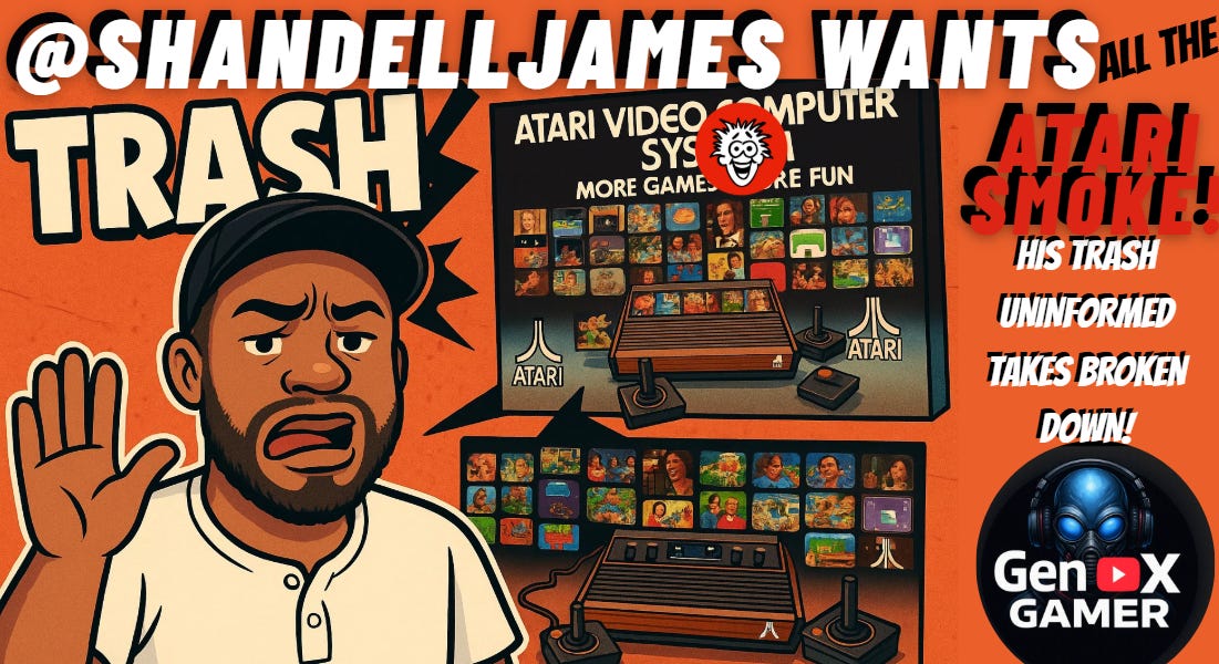 THE ATARI 2600 TRASH? A Trash Take! - by Gen-X Gamer