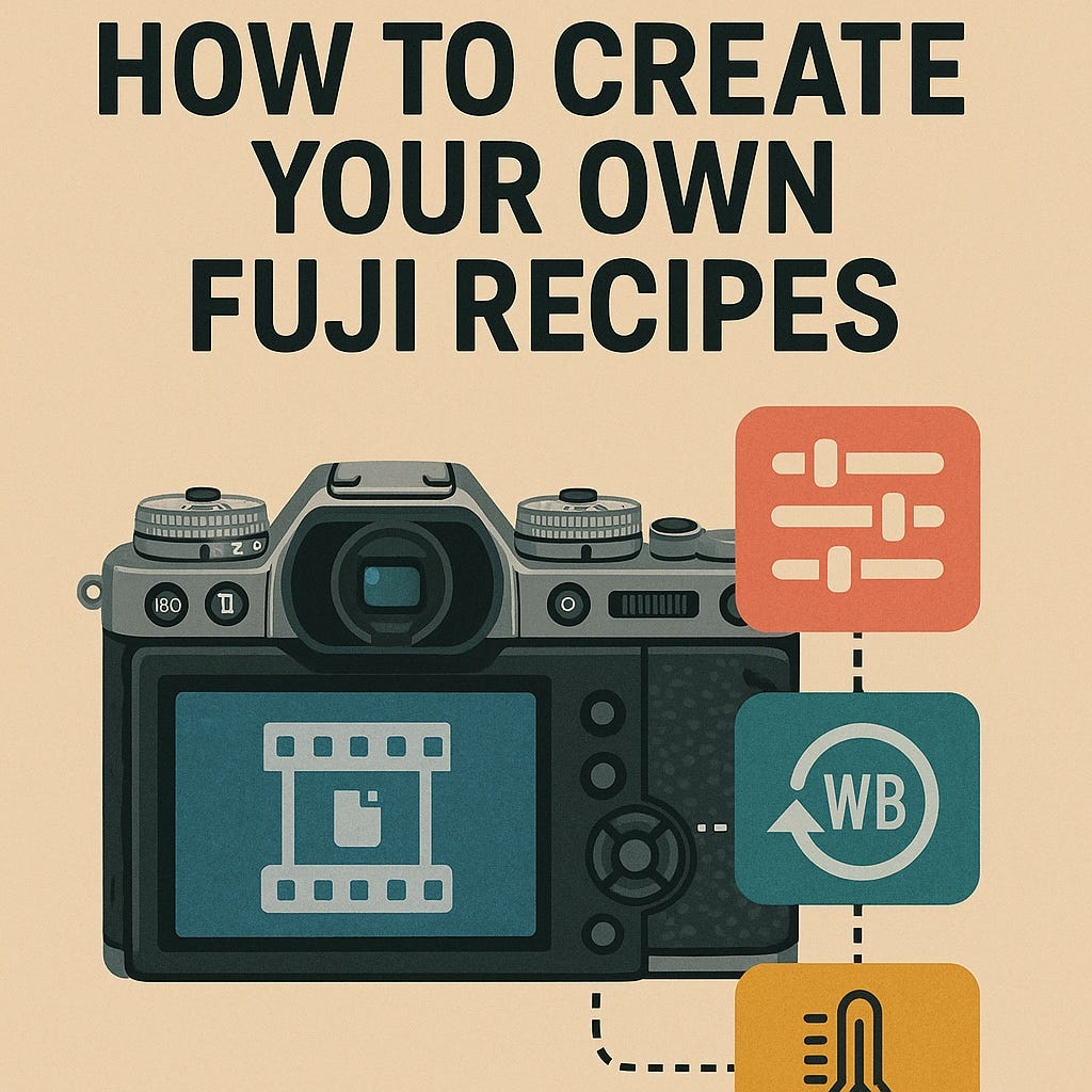 How to create your own Fujifilm recipes? - by J.M.PLISSON