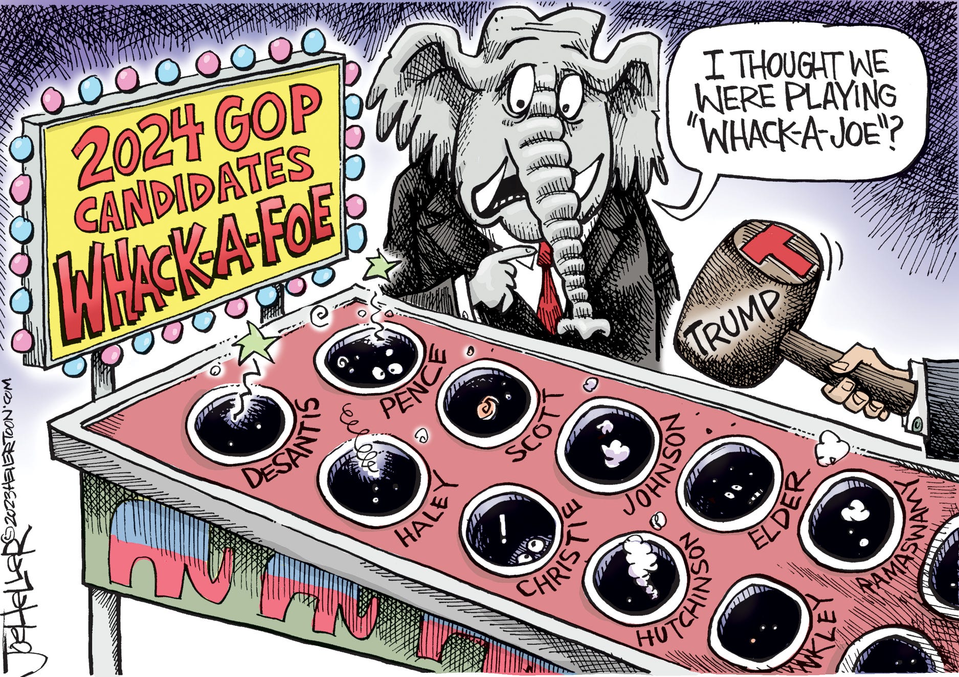 Whack-a-Mole - by Gary Levin - Gary's Newsletter