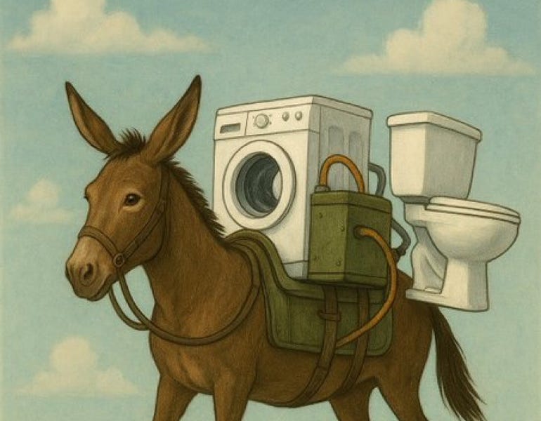 The Glowstick, the Meatgrinder, and the Winter