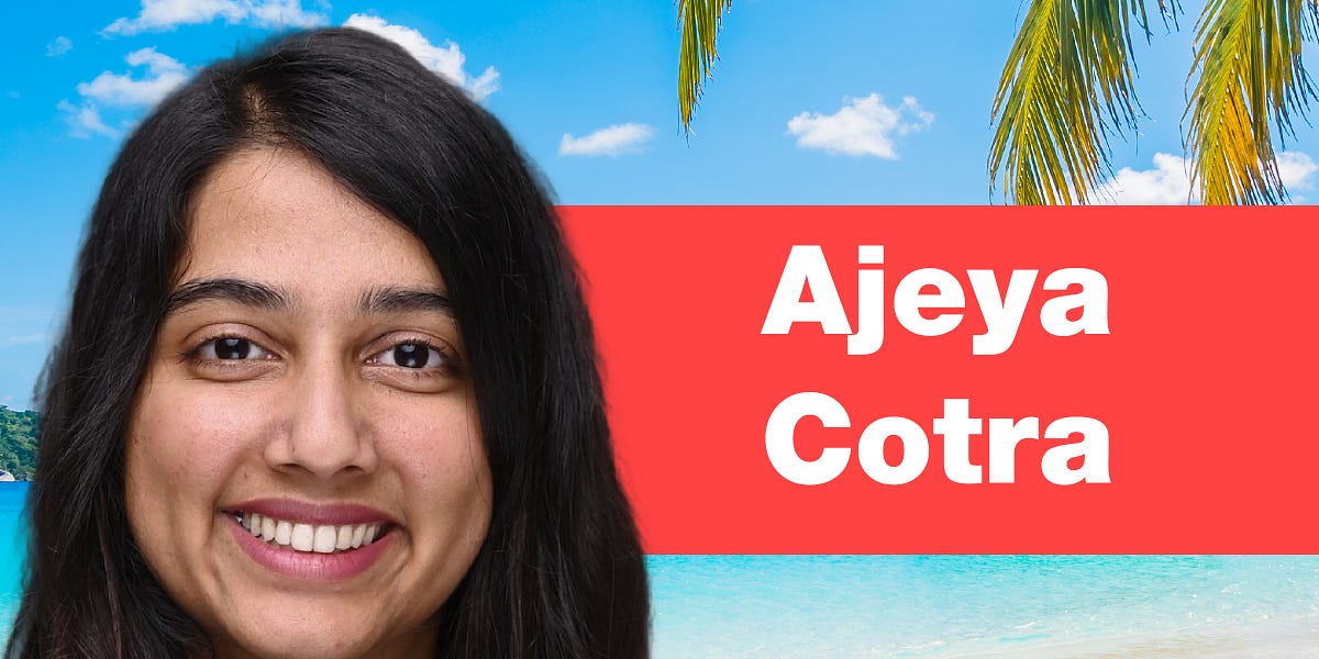 Ajeya Cotra on AI safety and the future of humanity