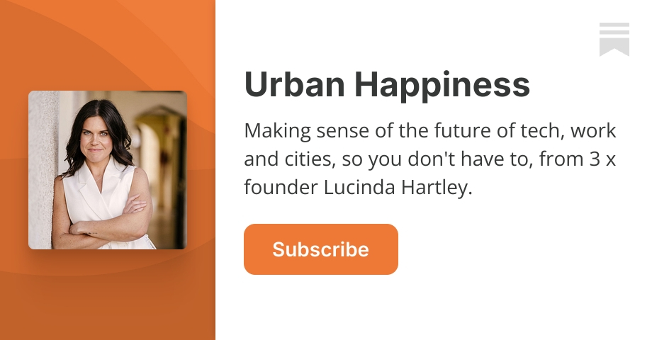 Urban Happiness | Lucinda Hartley | Substack