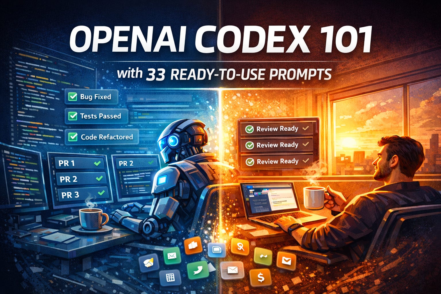 OpenAI Codex 101: The Complete Guide to AI Coding Agents with 33 Ready ...