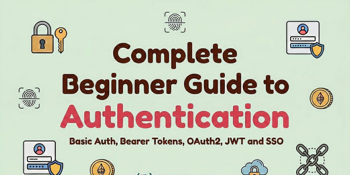 The Complete Beginner Guide to Auth: Basic Auth, Bearer Tokens, OAuth2, JWT and SSO