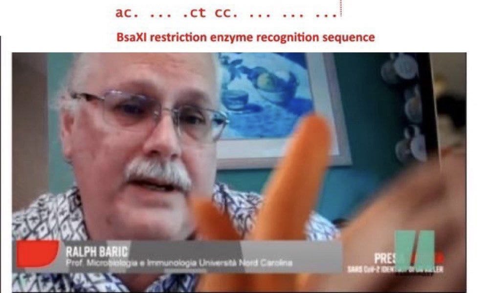 293 Questions for Ralph Baric - by Jim Haslam