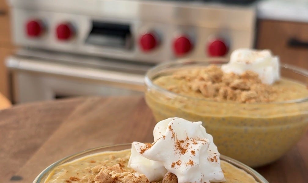 Pumpkin Pie Chia Pudding - Maxi's Kitchen