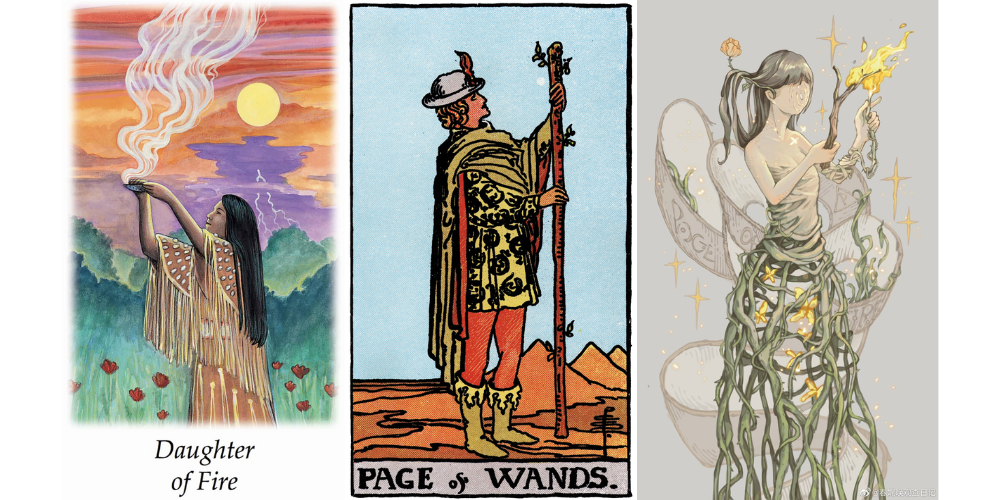 Archespheres and the Tarot: Grief and Page of Wands