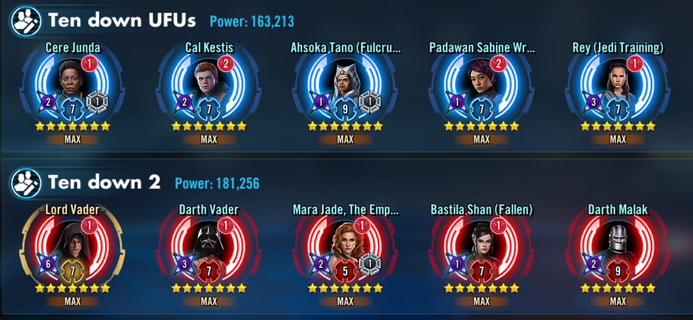 Conquest Feats and Team Building: SM-33