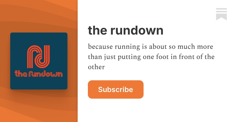 the rundown | Ashley Mateo | Substack