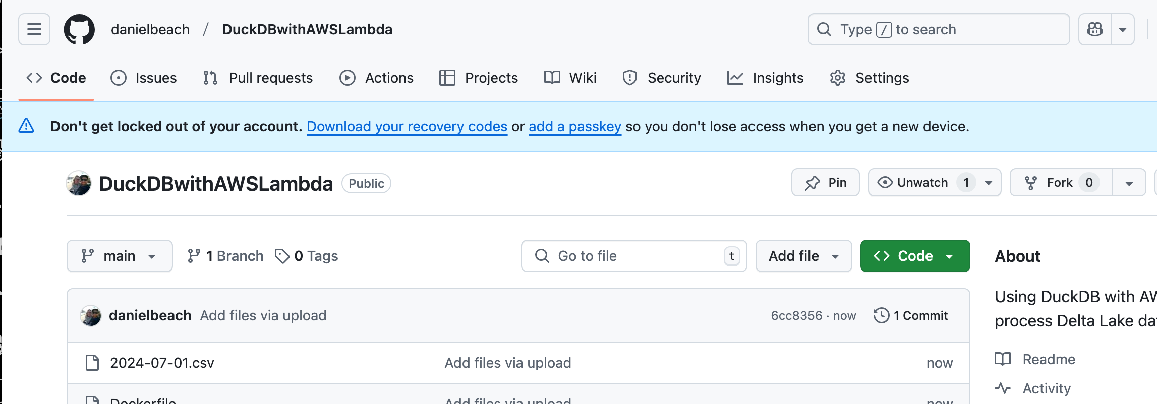 AWS Lambda + DuckDB (and Delta Lake) - by Daniel Beach