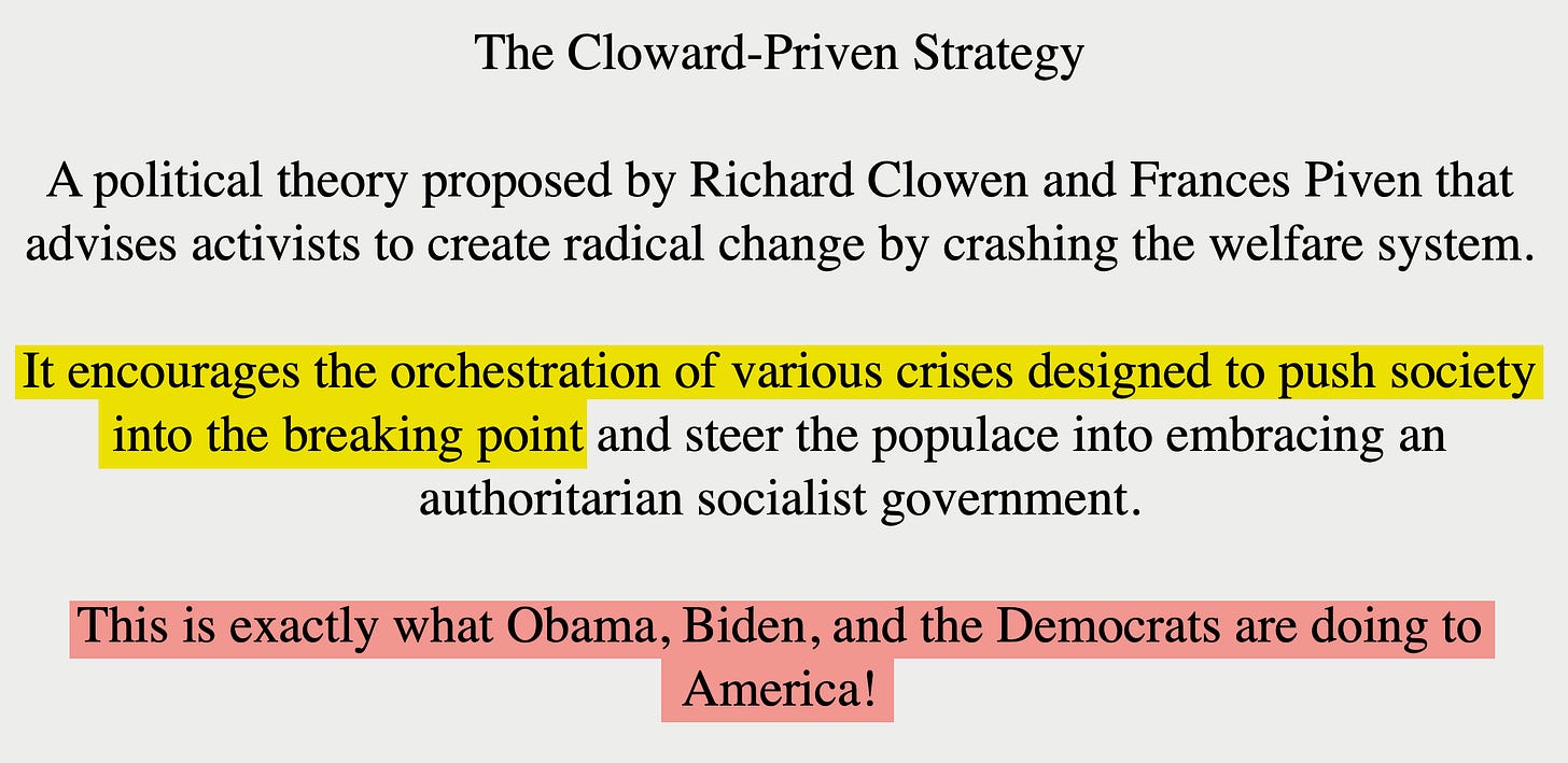 Two Paths in Turbulent Times: Cloward-Piven's Radical Welfare Overload ...