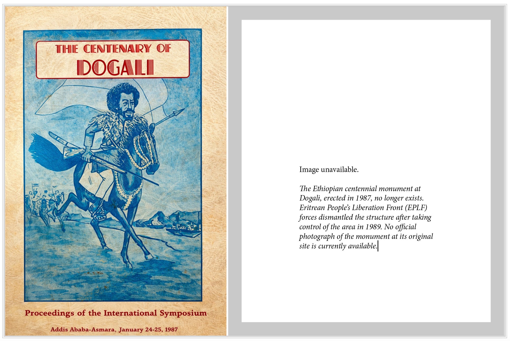 The Dogali Paradox (Part II) - The Battle for Memory in Rome, Asmara ...