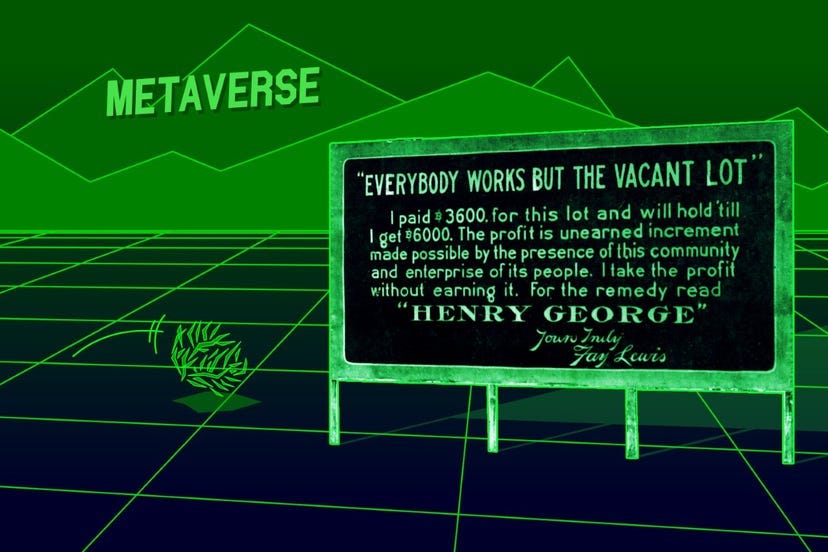 Technology flows into land value - Progress.org