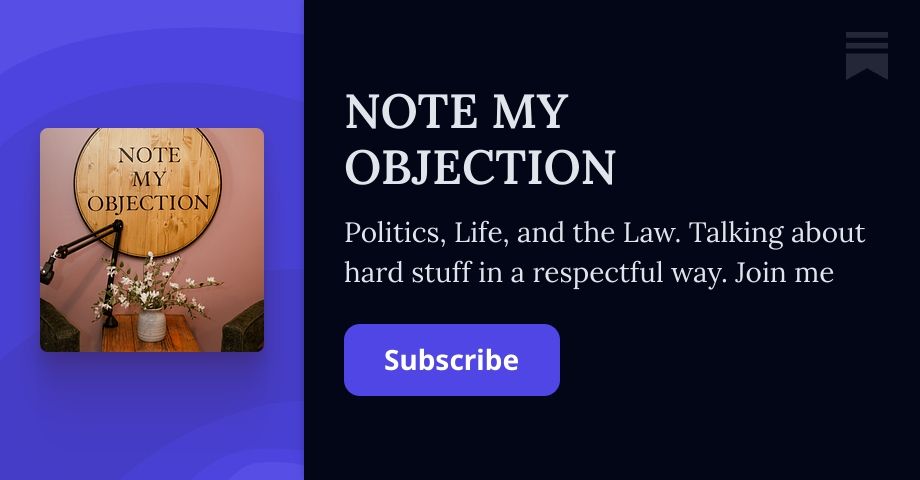 About - NOTE MY OBJECTION