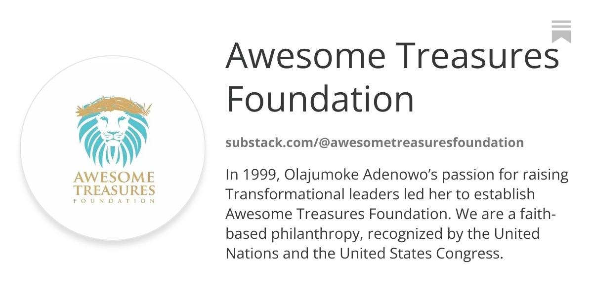 Awesome Treasures Foundation | Substack