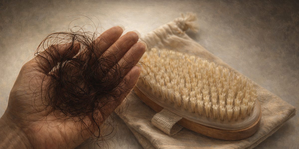 Can Dry Brushing Reverse Hair Loss? - by Luke Cadell