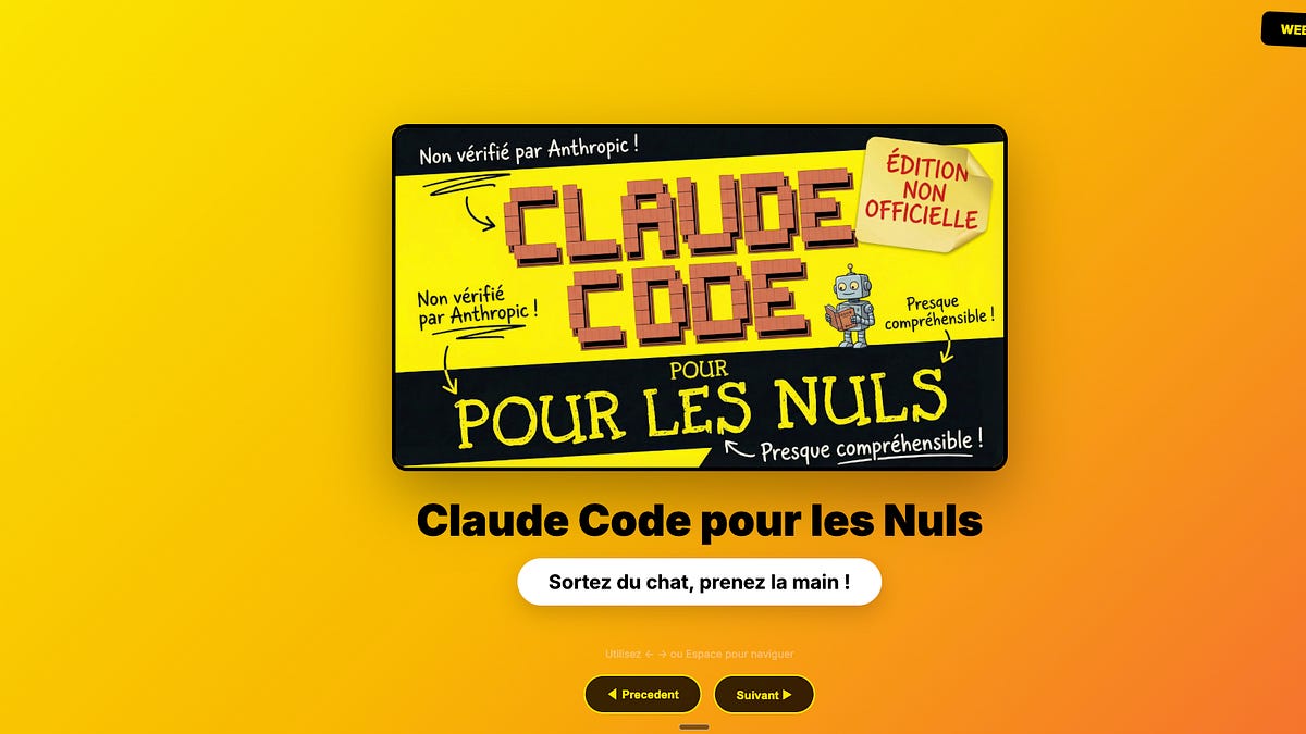 Wébinaire Claude Code ! - by nicolas guyon - Comptoir IA