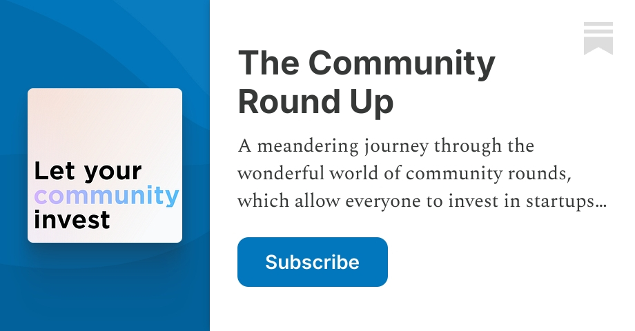 The Community Round Up | Jonny Price | Substack