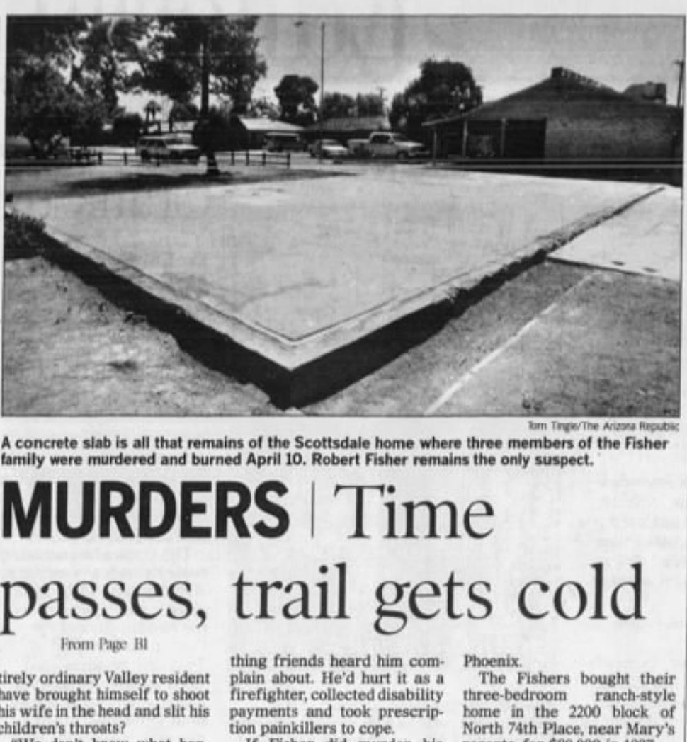 Up in Flames: How Robert William Fisher Murdered His Entire Family and ...