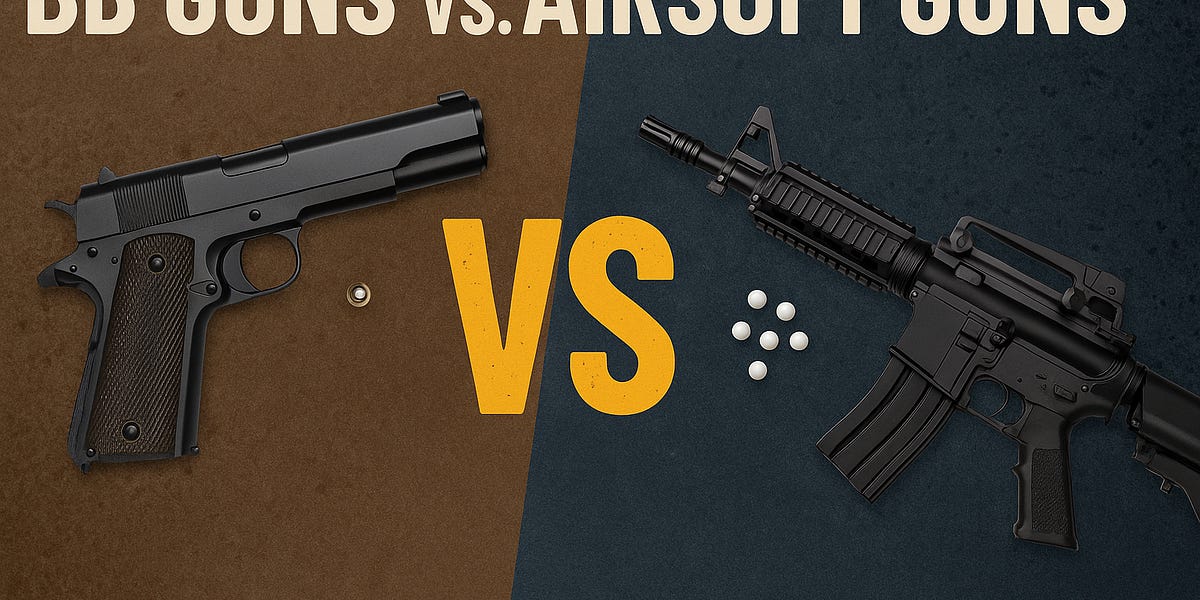 BB Guns vs. Airsoft Guns: What’s the Difference and Which is Right for You?