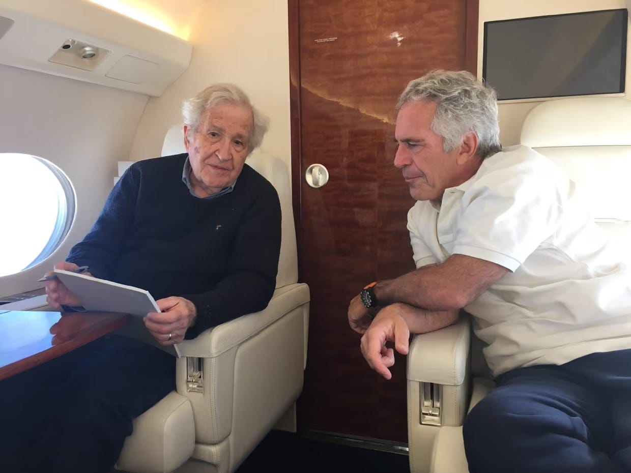 Noam Chomsky, Jeffrey Epstein y la política de la traición - THE CHRIS ...
