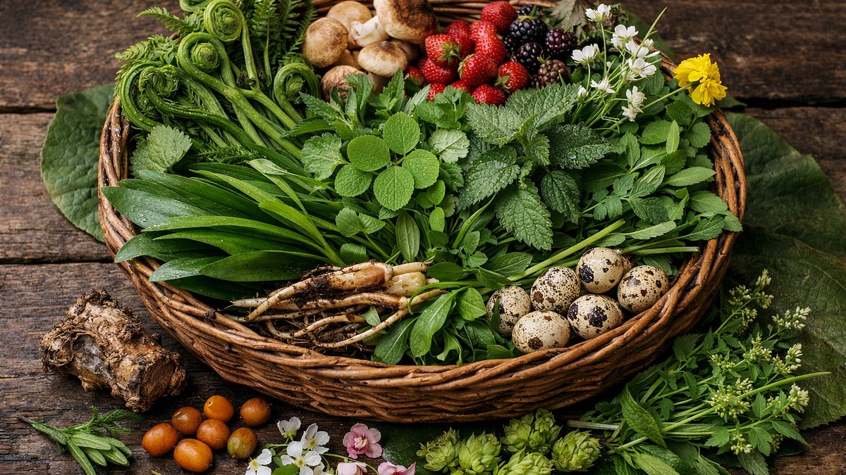 The Return of Foraged Food to the Modern Plate