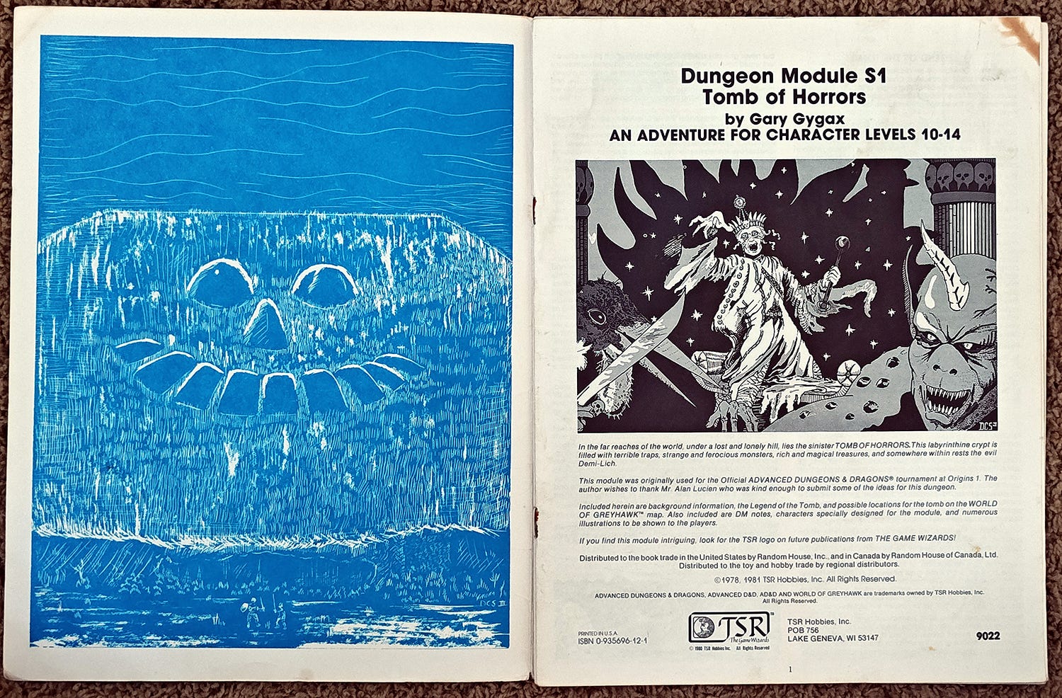 THE ART OF Old School D&D Modules: Tomb of Horrors