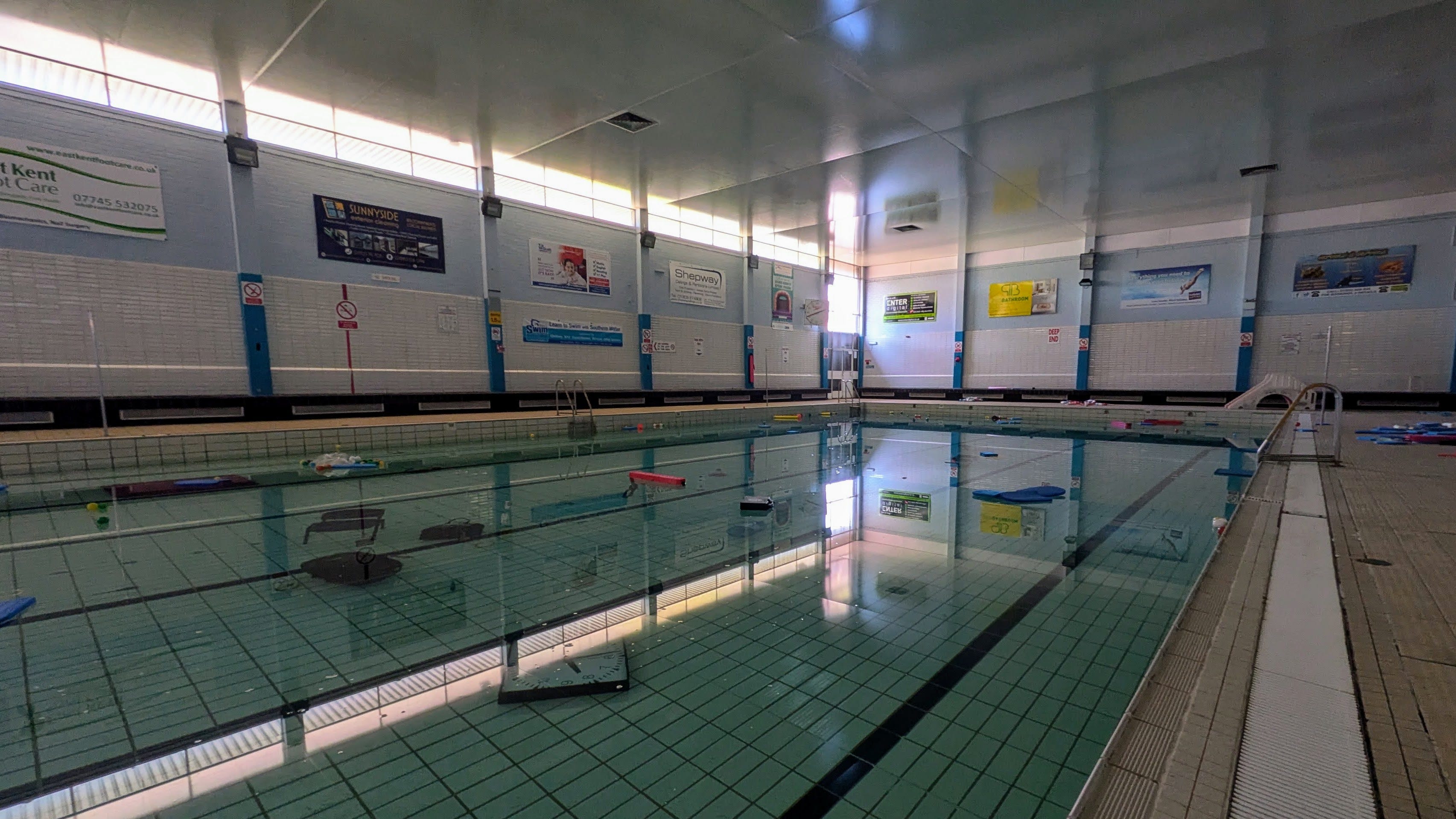 🏊 Inside the Sports Centre - by Rhys Griffiths