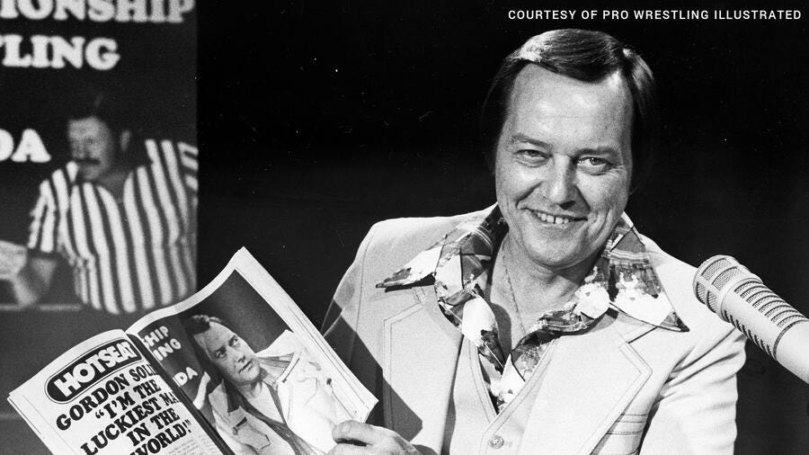 The decline of The Dean: the sad end to Gordon Solie's career and final ...