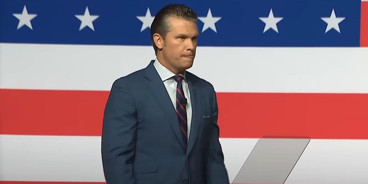 Did Pete Hegseth See A Girl In The Navy SEALs And It Made His Weenus ...