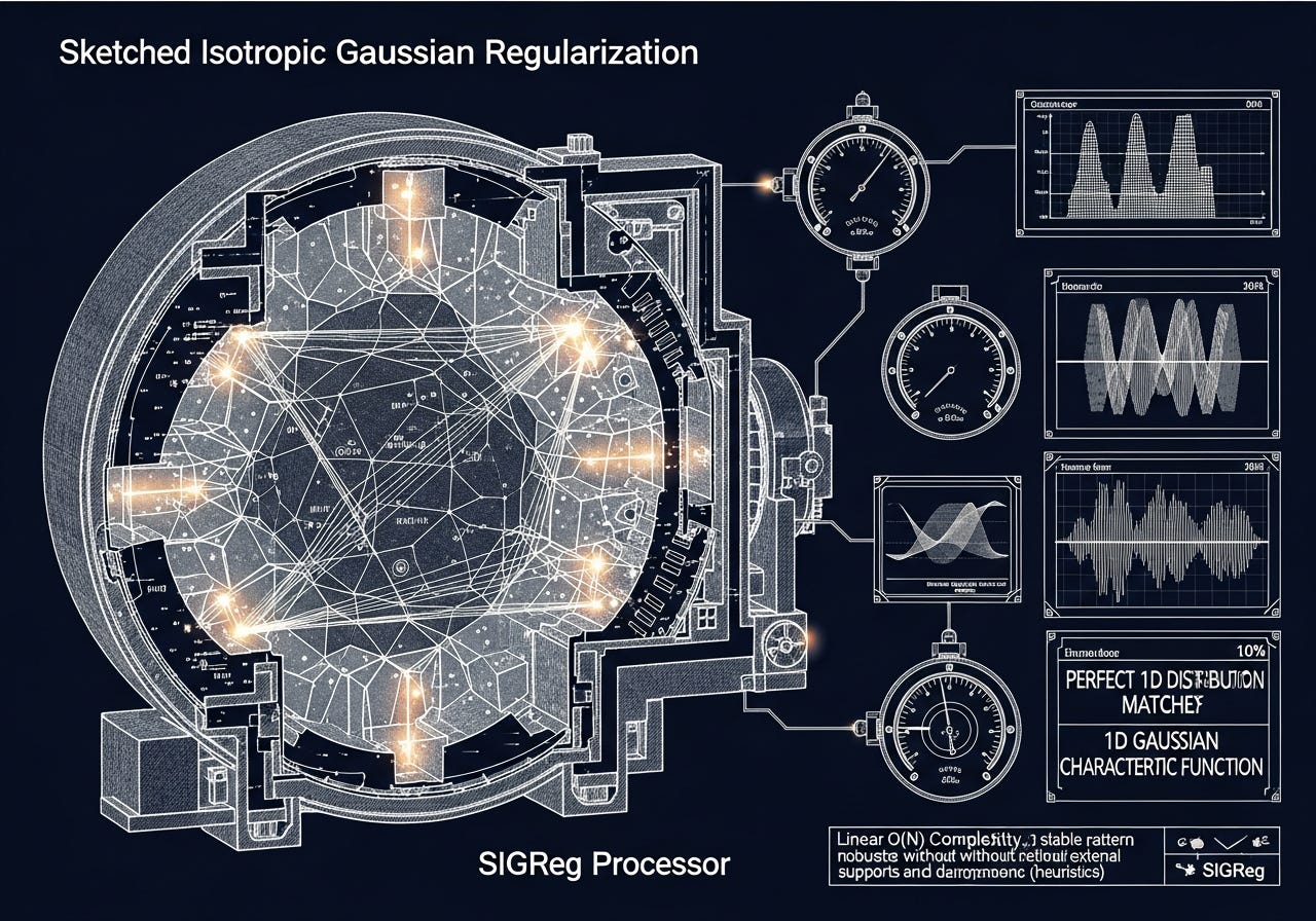 LeJEPA: Provable and Scalable Self-Supervised Learning Without the Heuristics