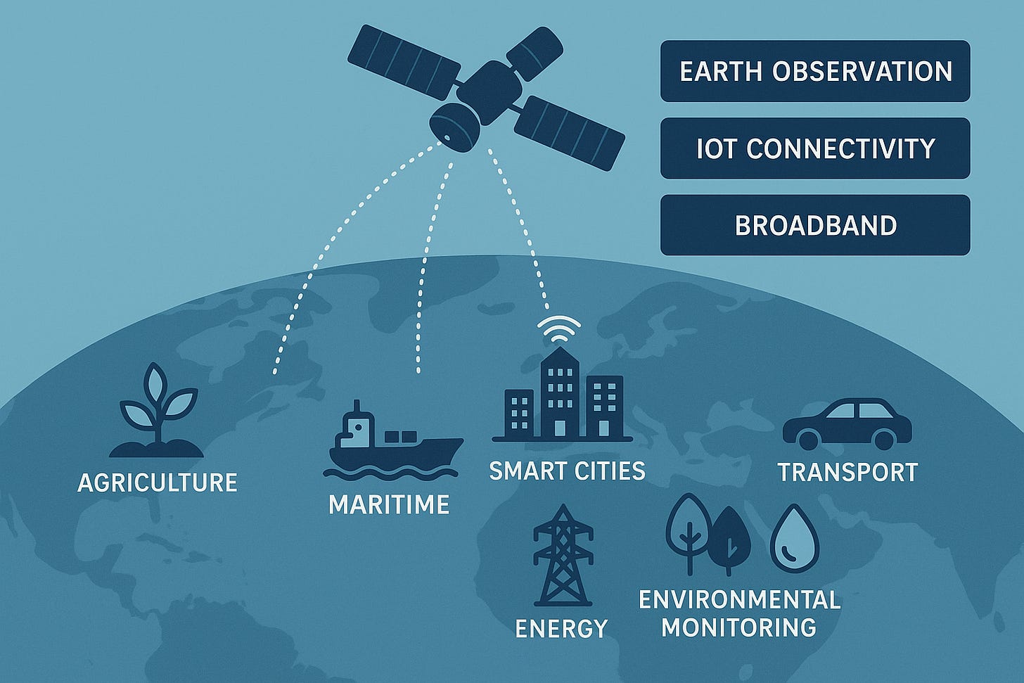 Mapping the Satellite Ecosystem: Understanding the Upstream, Midstream ...